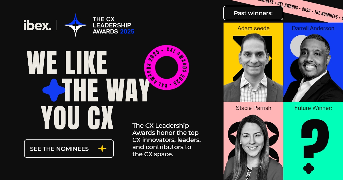 CX Leadership Awards - ibex.